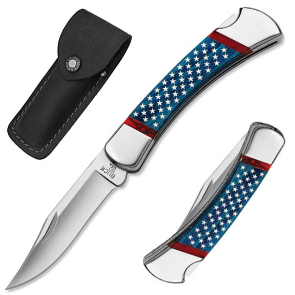 17367 руб. - Купить складной нож Buck 110 Stars & Stripes Folding ...